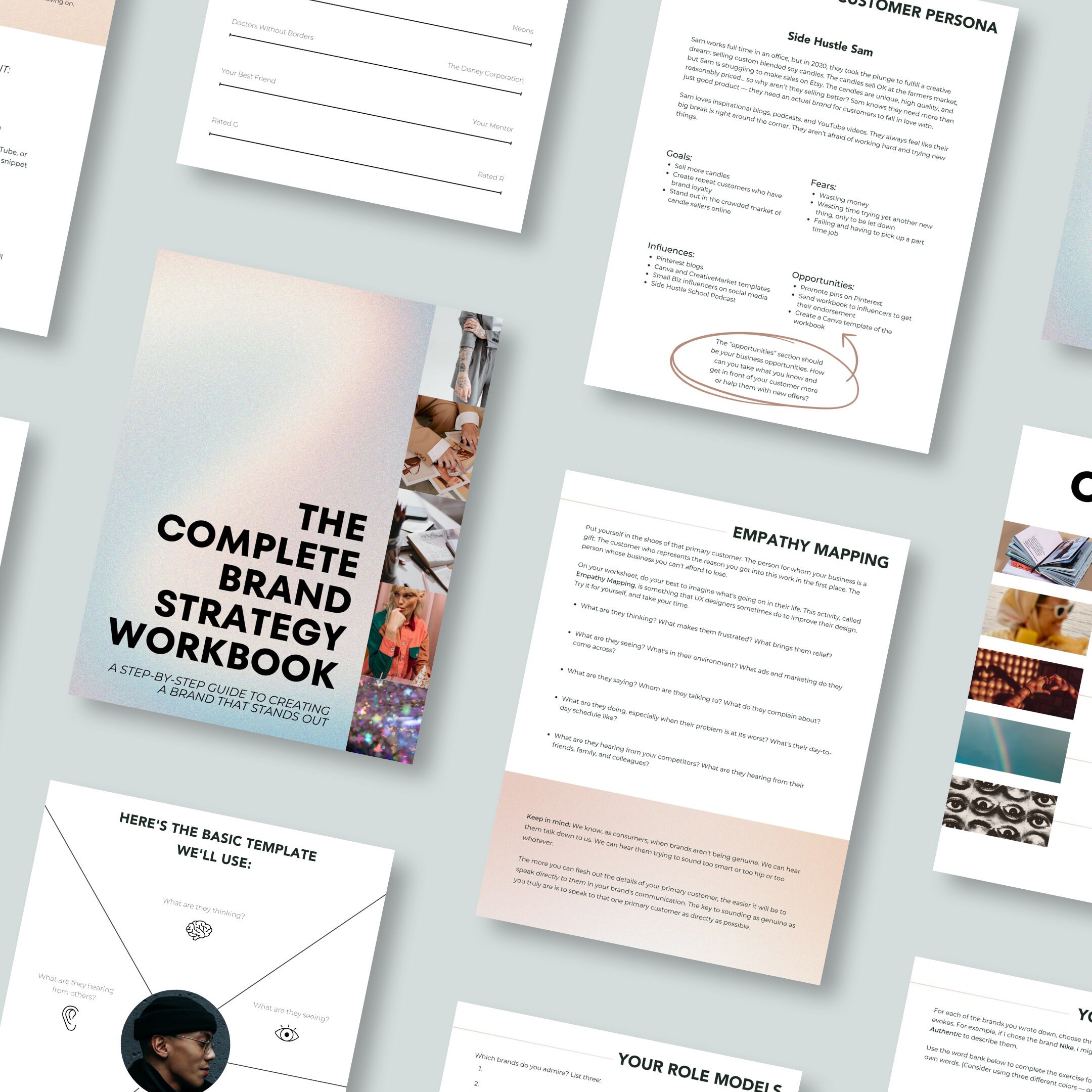 Canva Template: Complete Branding Workbook | Small Business | Brand ...