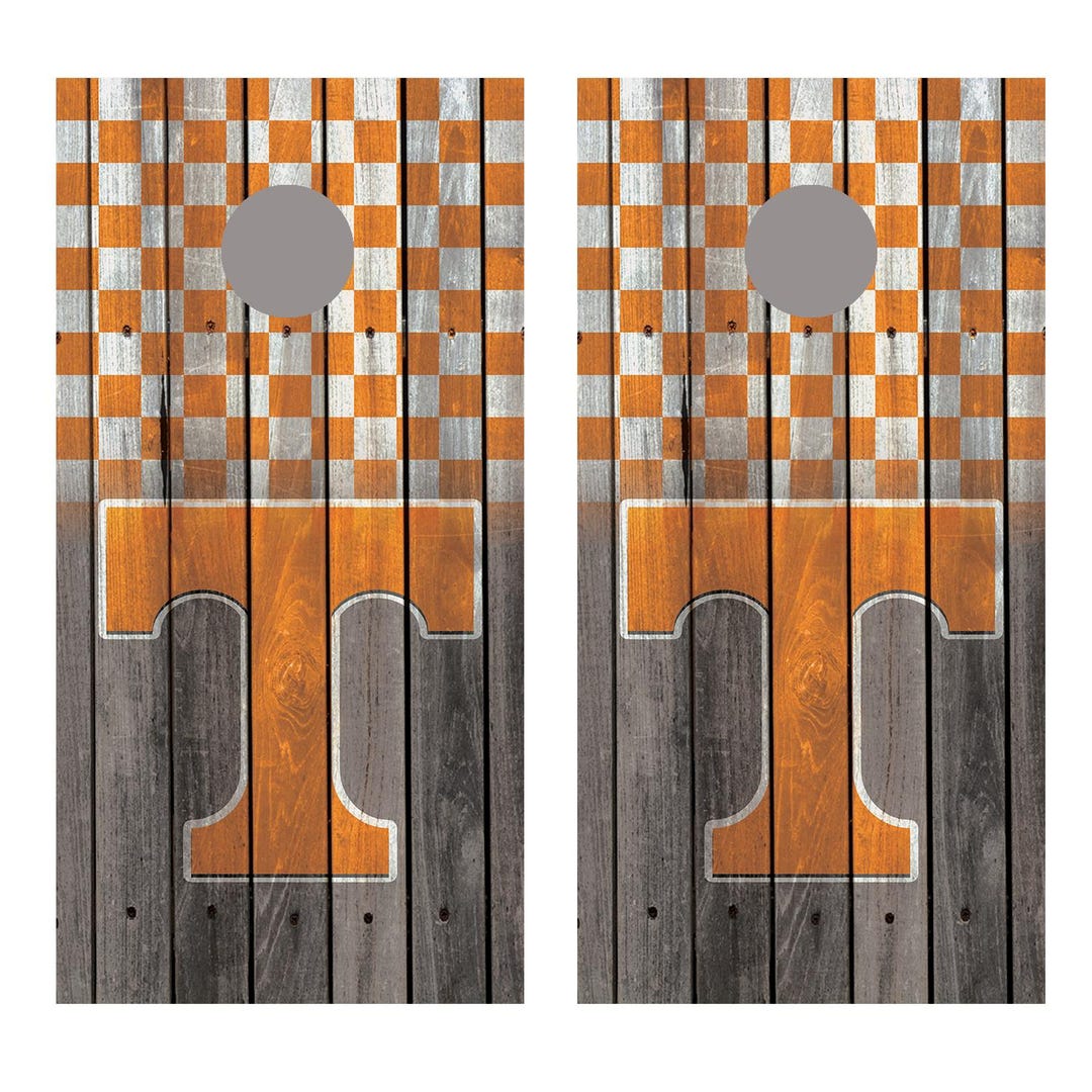 Tennessee Volunteers T Design Cornhole Board Decal Wrapscorn Hole - Etsy