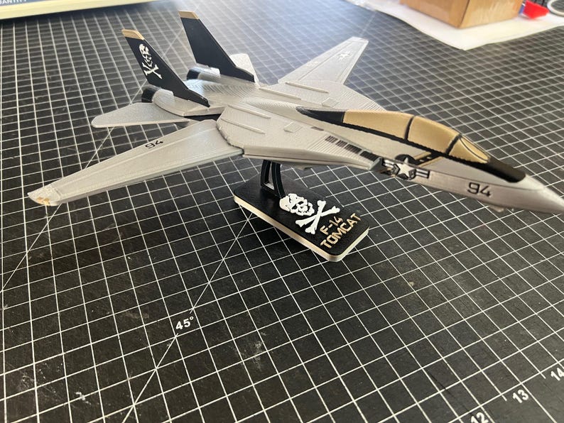 F-14 Tomcat Jet Airplane Model Desk Display - Etsy