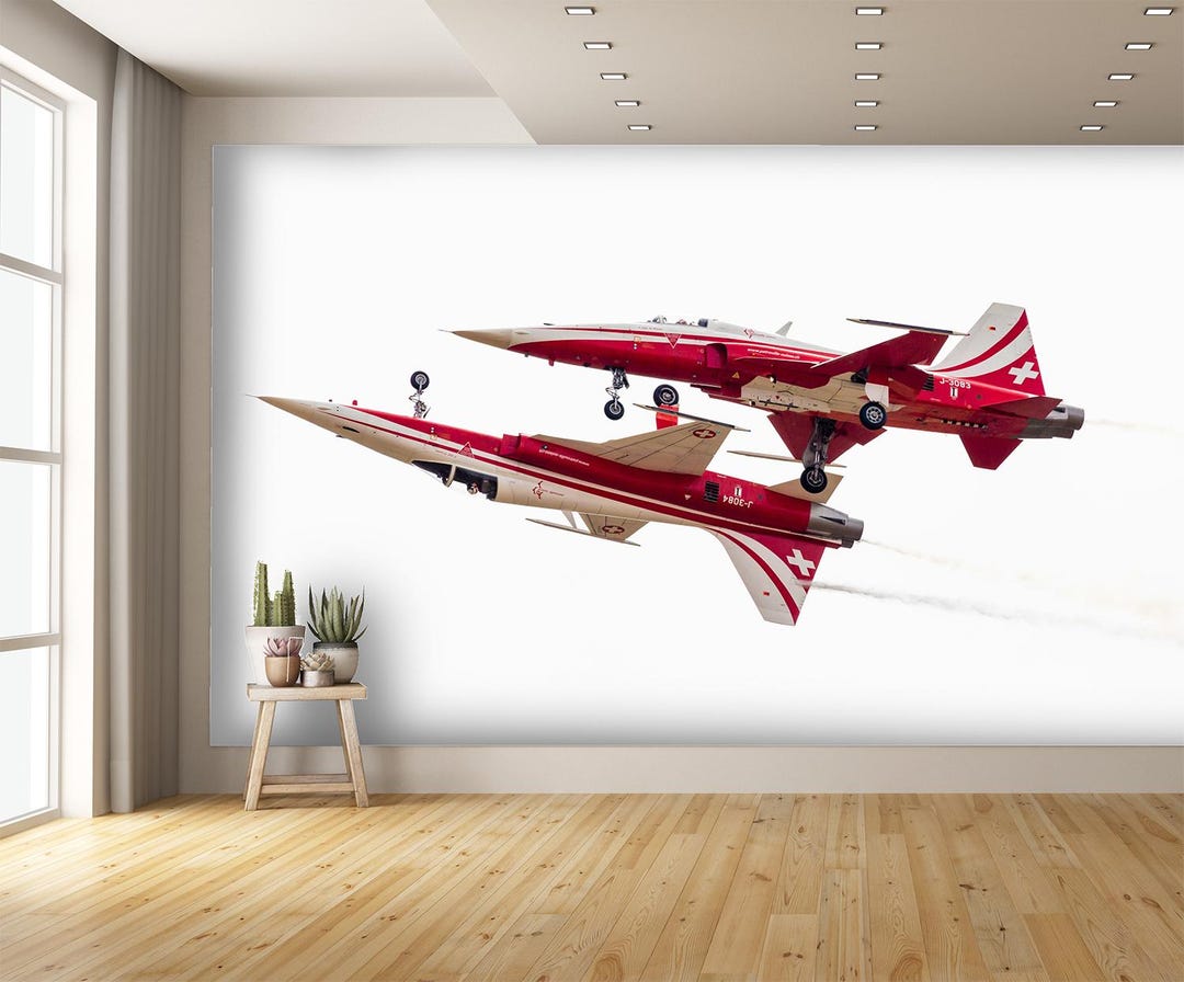 We Were Inverted Jets Flying in Formation Wall Mural - Etsy