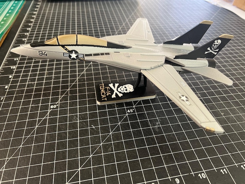 F-14 Tomcat Jet Airplane Model Desk Display - Etsy
