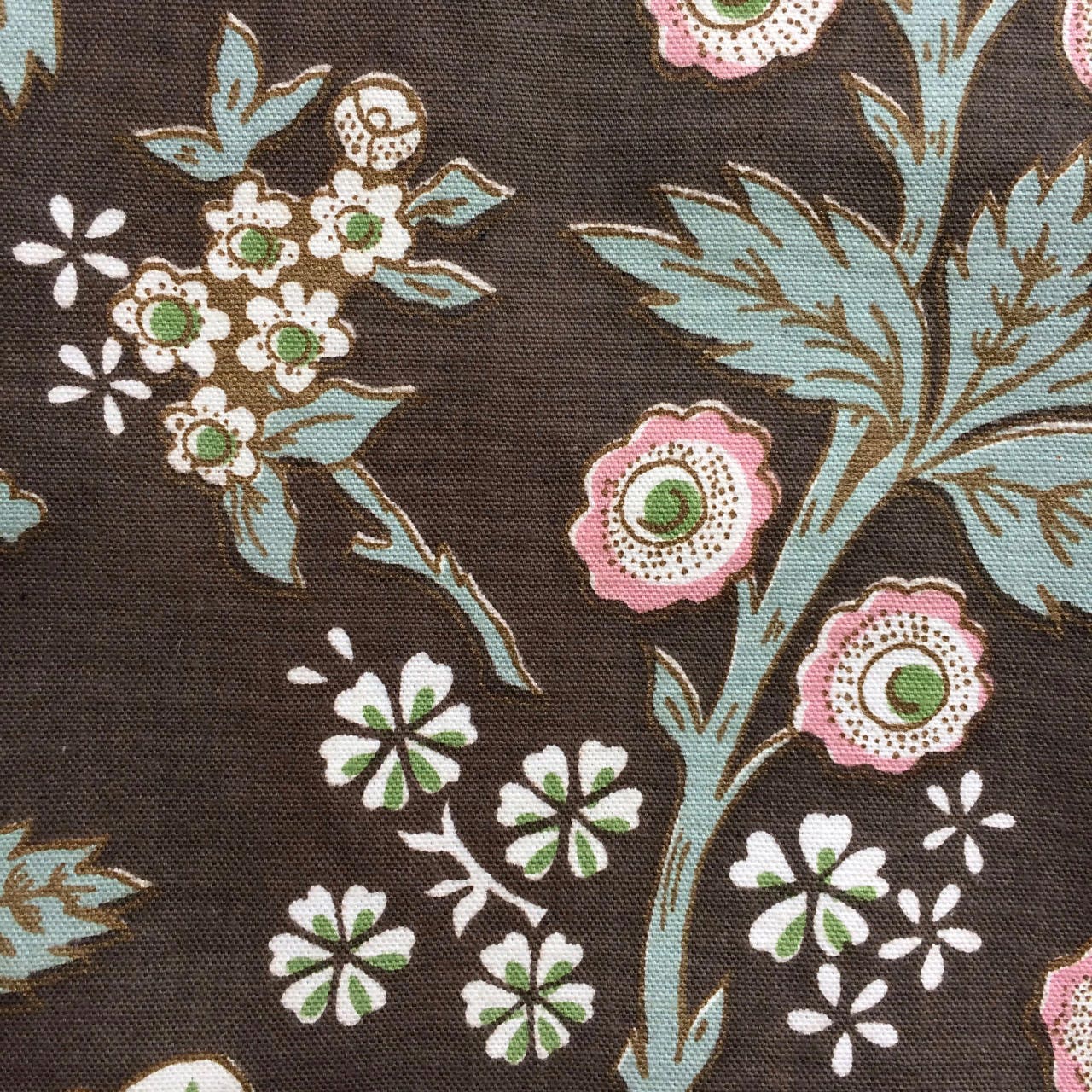 3 Vintage Fantasy Floral Jacobean Pattern Heavy-weight Fabric - Etsy