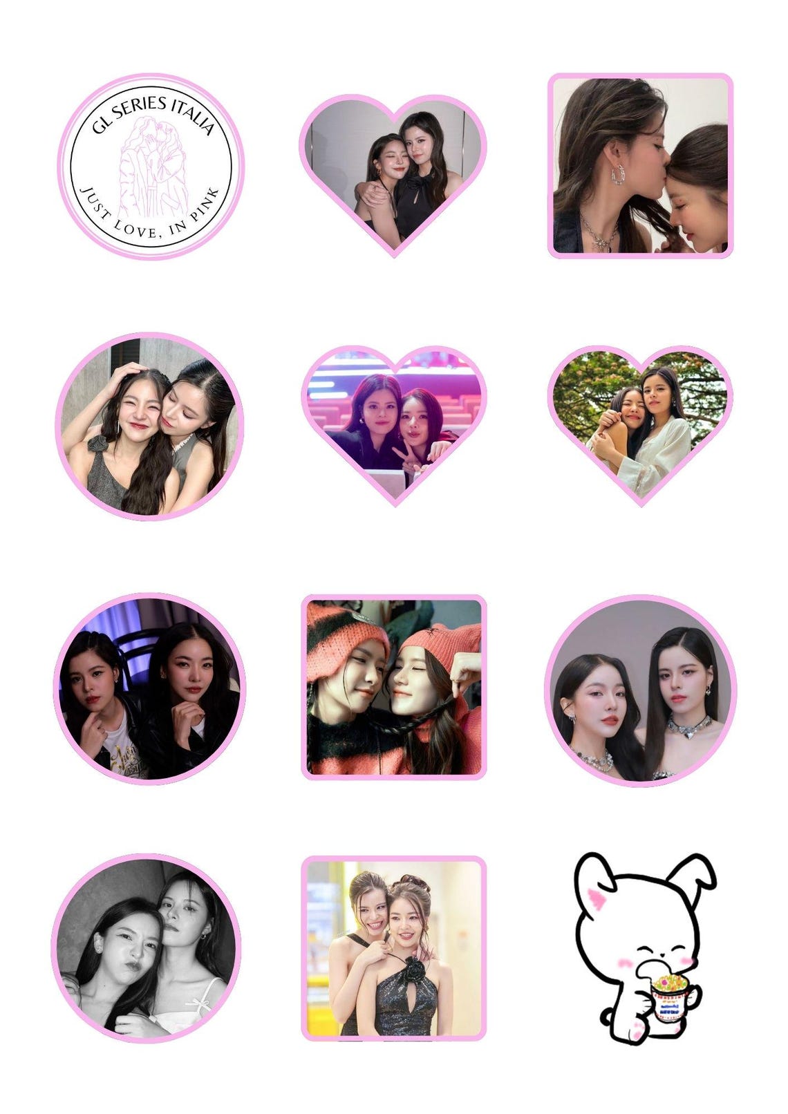 Gl Series Italia Sticker | Adesivi Gl Series | Thai Series | Freenbecky ...