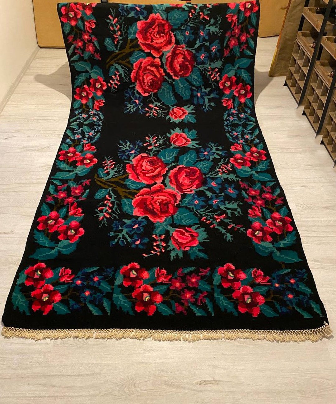 Vintage Moldova Rug Grandma's Handmade Traditional Carpet - Etsy