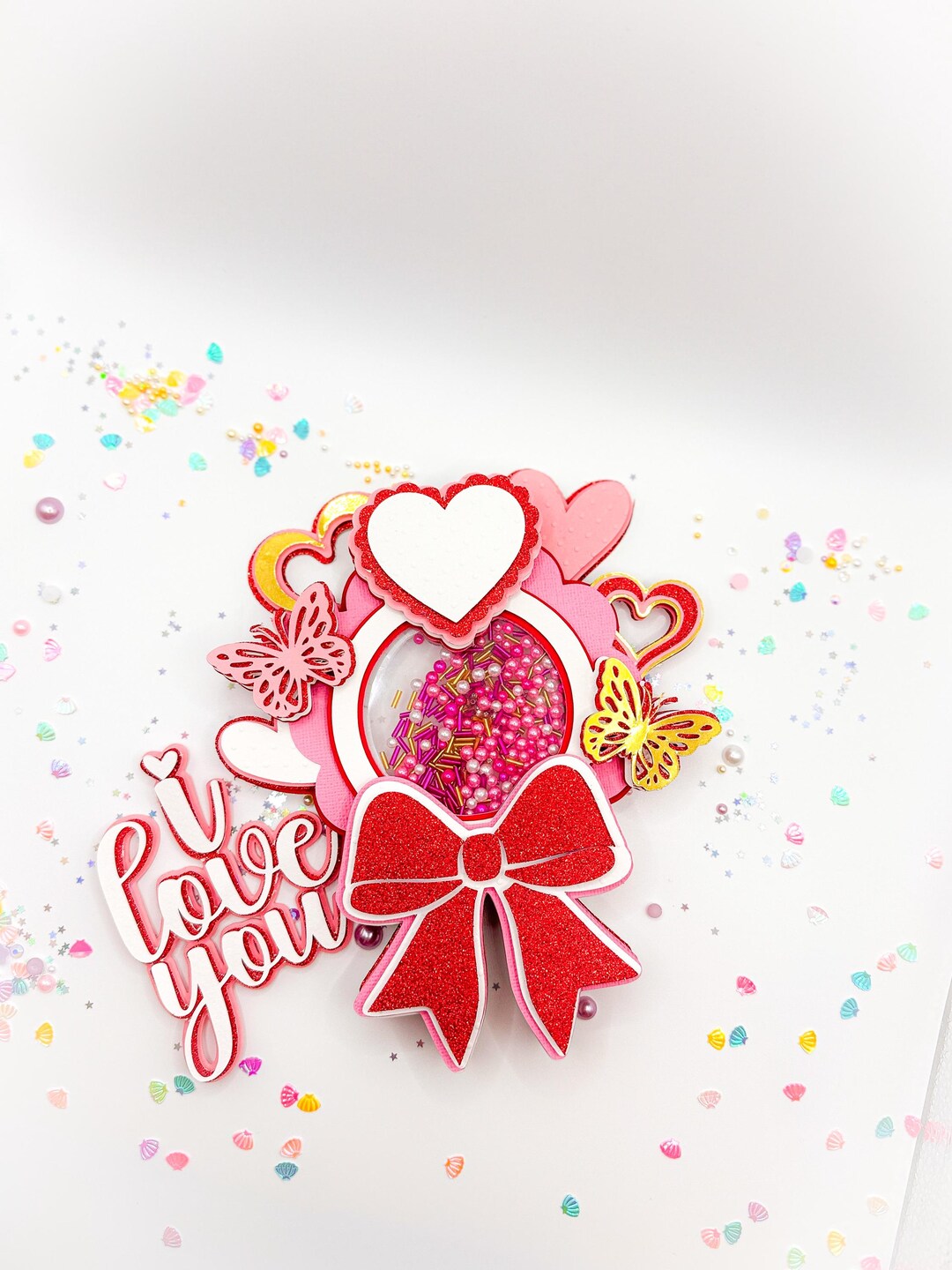 Heart, Mother’s Day, Valentines, Romantic, Love Cake Topper SVG ...