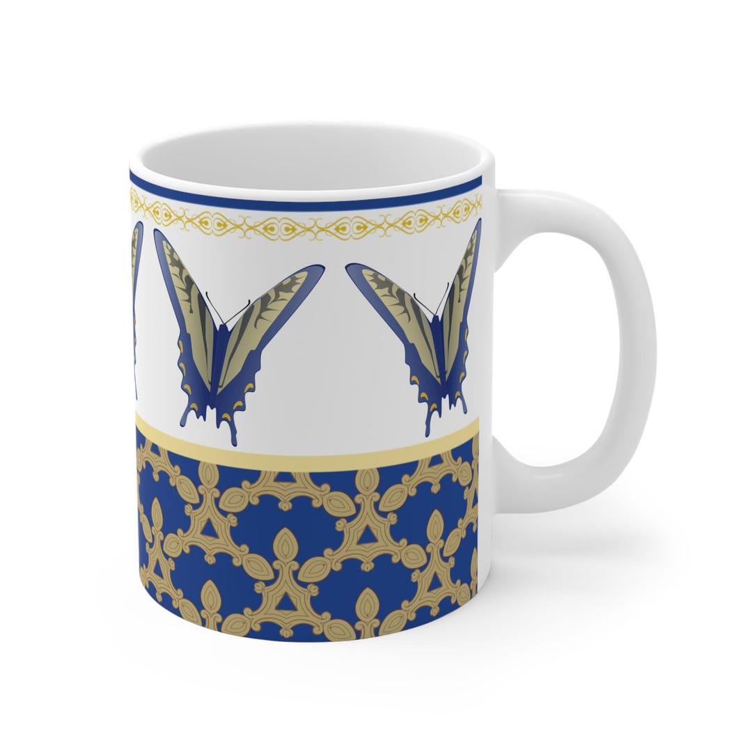 Vintage Garden Royal Maximalist Collection: Ethereal Flutter Mug ...