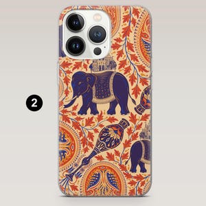 Hindu Art Phone Case Krishna Hindu Paintings Cover for iPhone 16 Pro ...