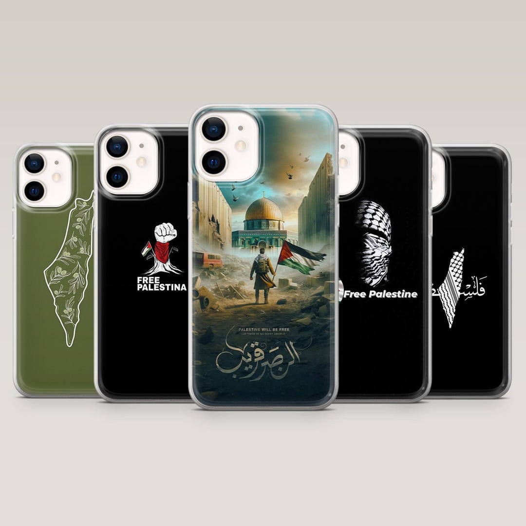 Free Palestine Phone Case Justice Prayer Gaza Cover for iPhone 16 Pro ...