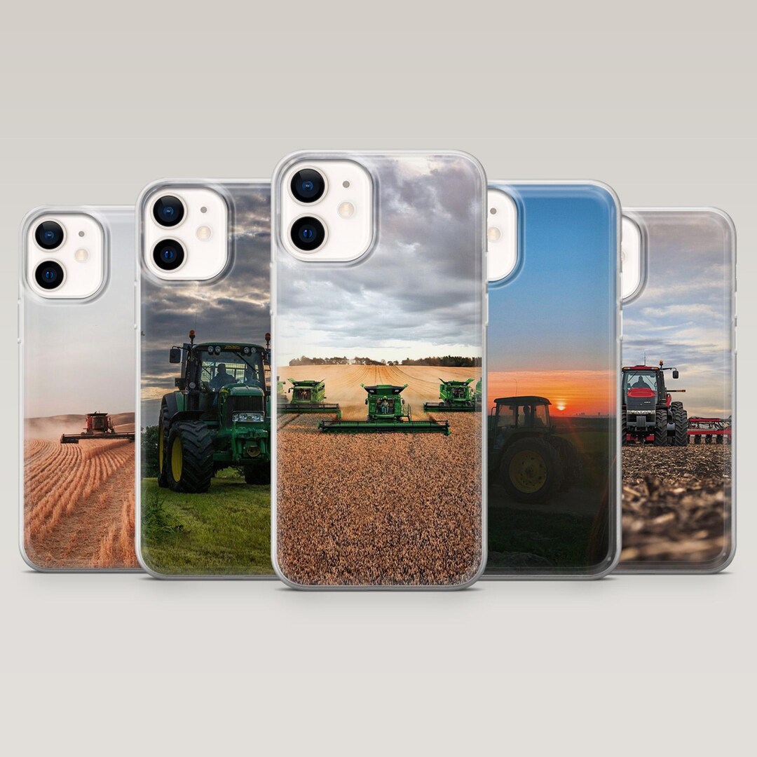 Tractor Phone Case Farmer Country Side Cover for iPhone 16 Pro, 15, 14 ...