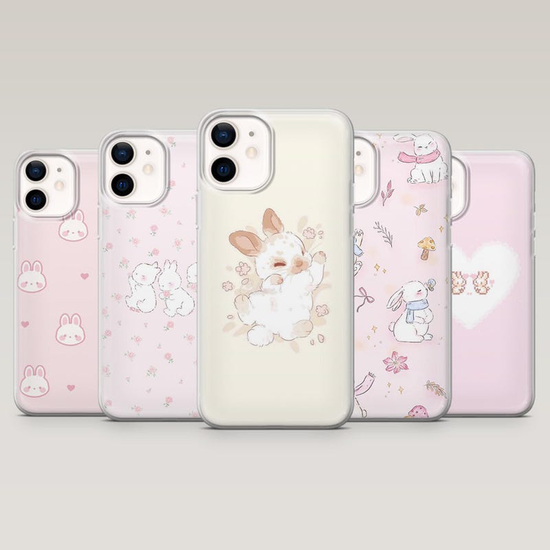 Rabbit Phone Case - Etsy