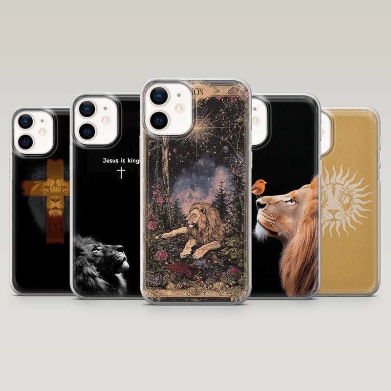 Lion Phone Case - Etsy