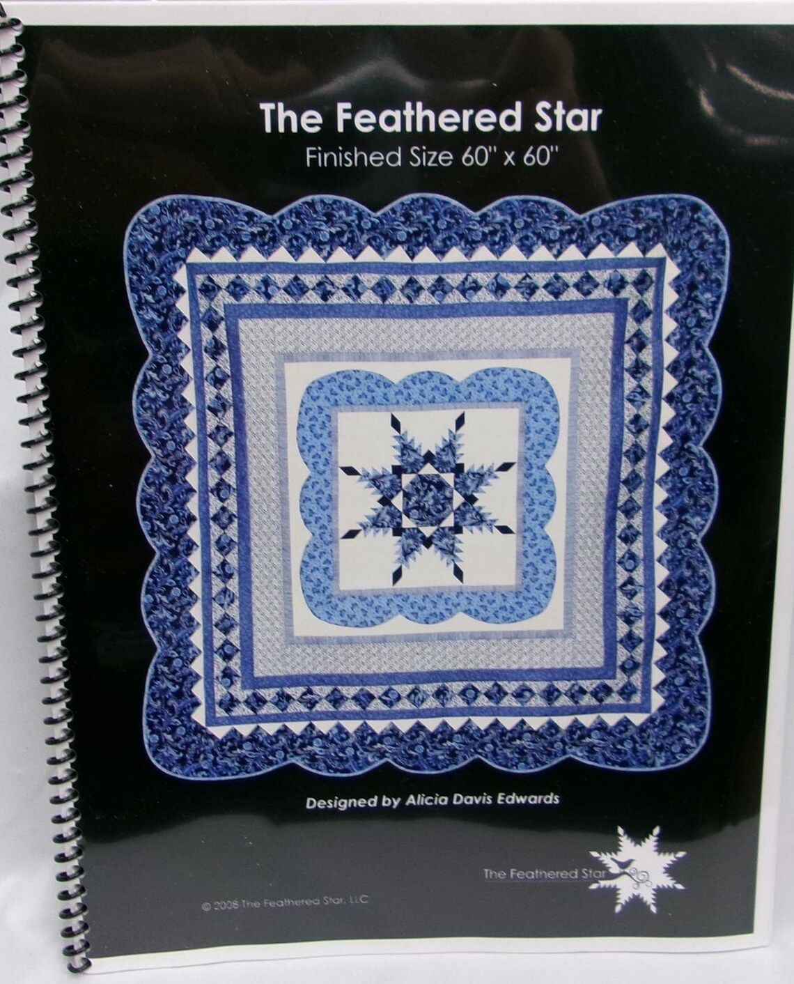 The Feathered Star Pattern, Finished Size 60" X 60" - Etsy