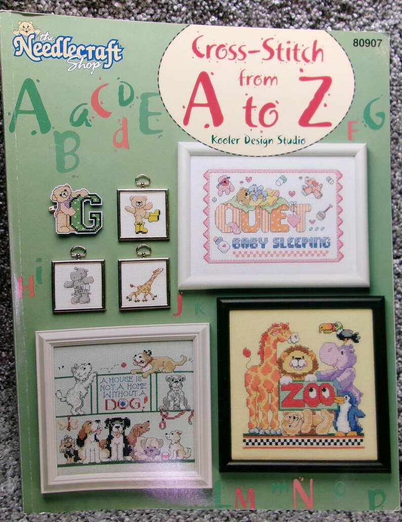 Cross-stitch From A to Z From Kooler Design Studio 80907 - Etsy