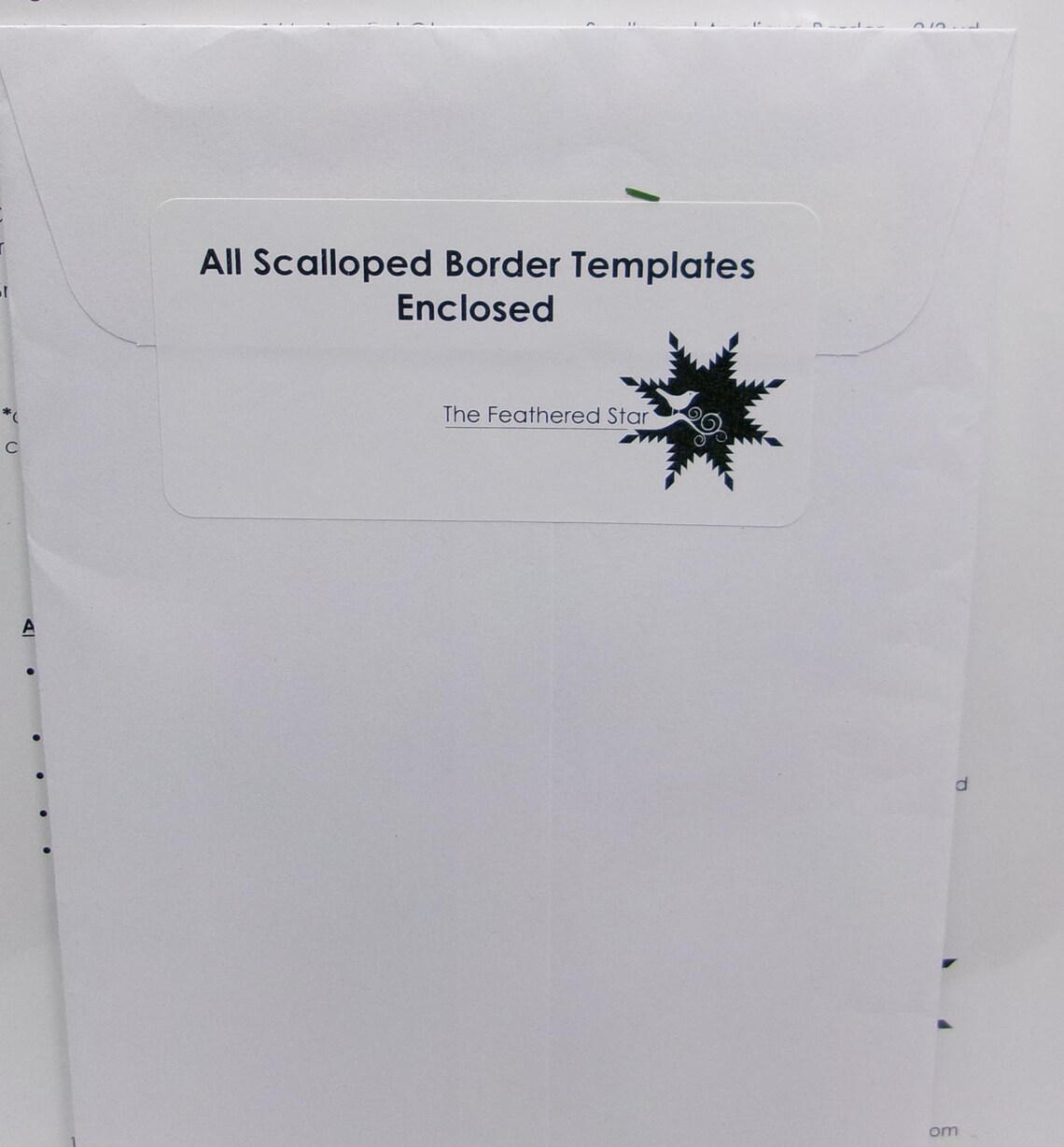 The Feathered Star Pattern, Finished Size 60" X 60" - Etsy