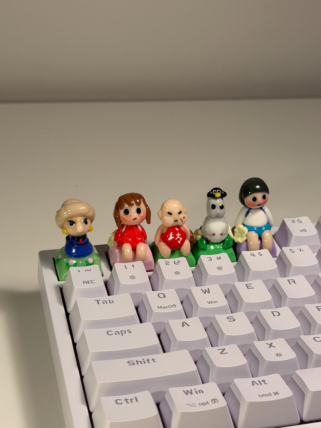 Handmade Spirited Away Keycaps | Ghibli Key Caps - Etsy