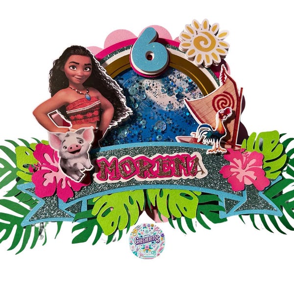 Moana Cake Topper - Etsy