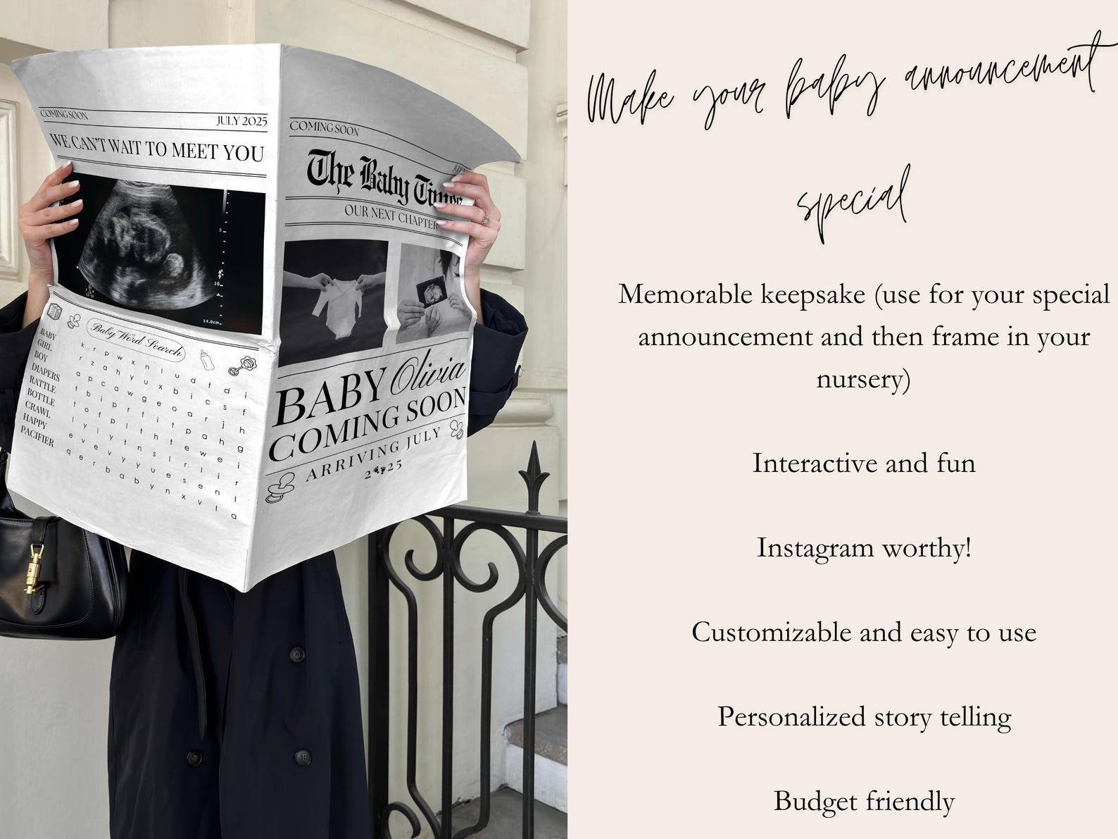 Newspaper Pregnancy, Pregnancy Newspaper, Newspaper Baby, Newspaper ...