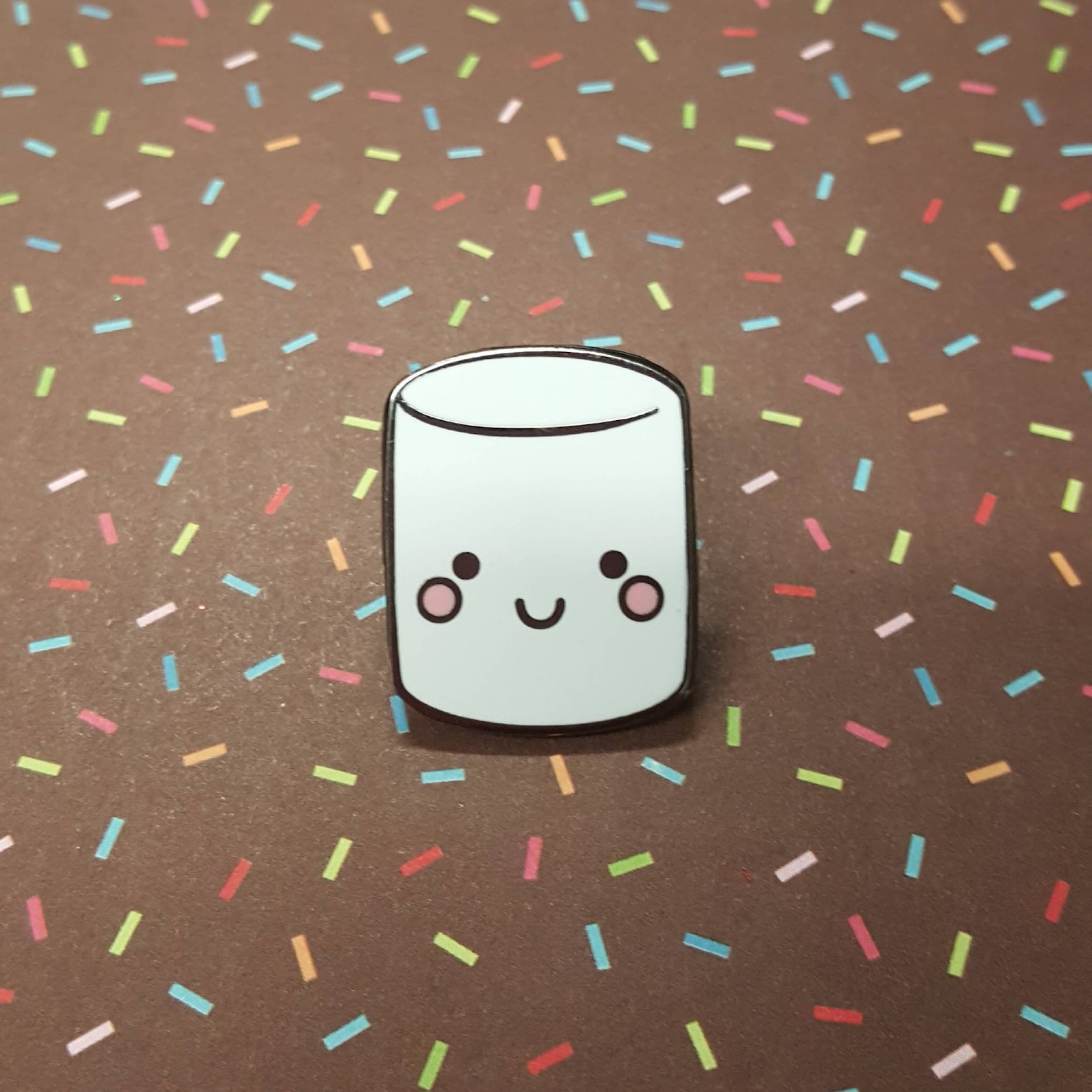 Marshmallow Fluff Enamel Pin - Etsy