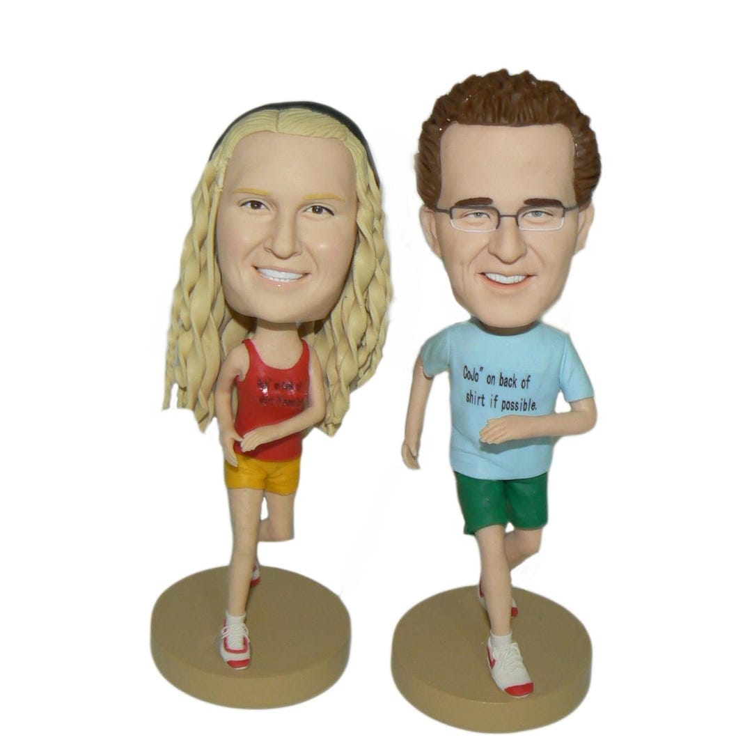 Running Custom Wedding Cake Topper - Etsy