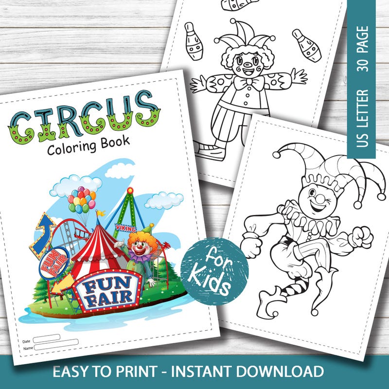 The Circus Book - Etsy