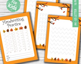 39 Preschool Line Tracing Worksheets Bundle,lines Trace Pages Printable ...
