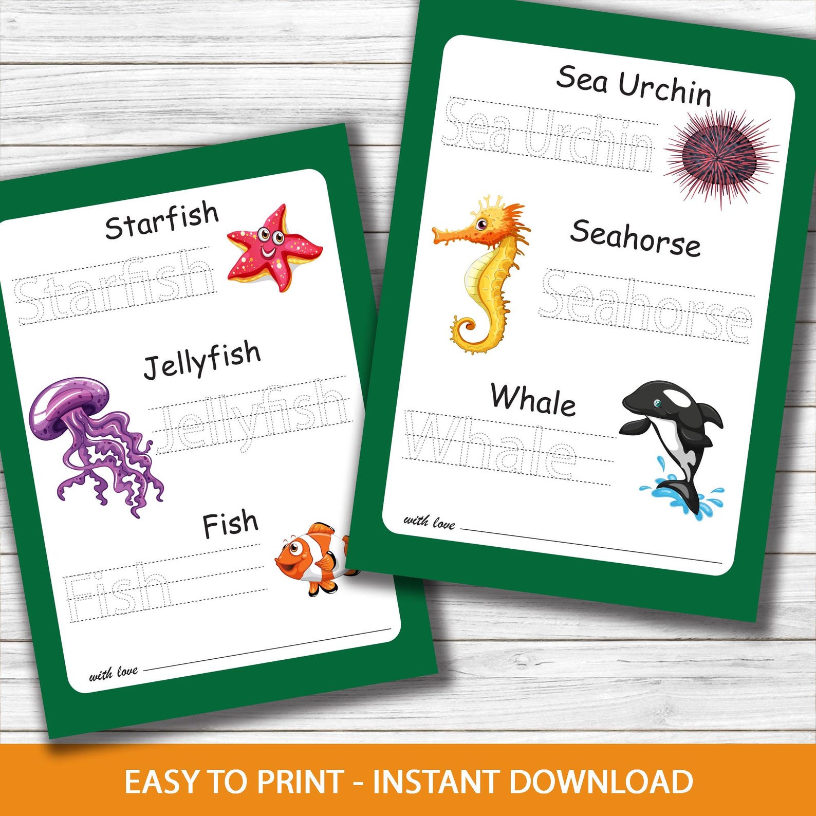 Animal Coloring Book Printable – Educational and Fun Coloring Pages ...