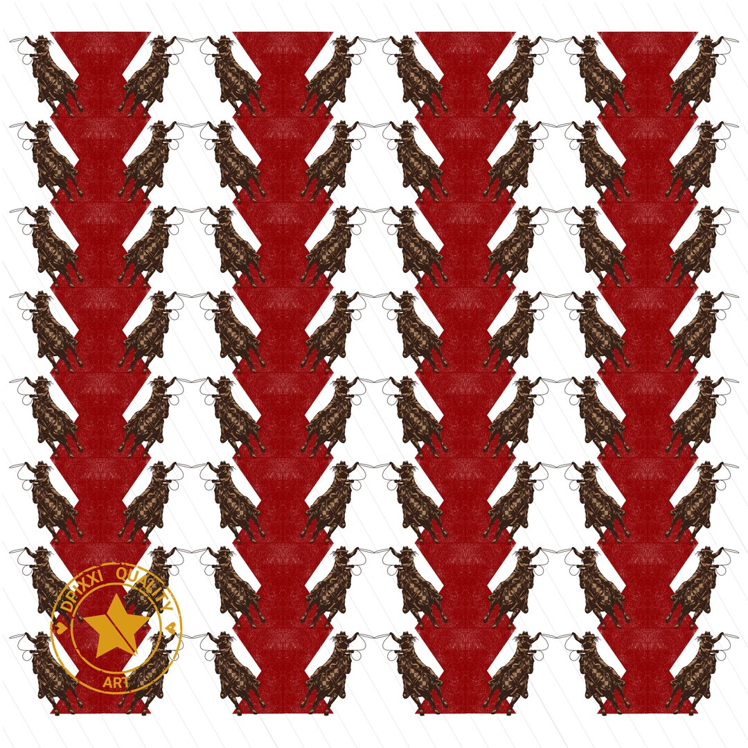 Seamless Pattern Red Checker Cowgirl PNG * Western Png, Cowgirl Png ...