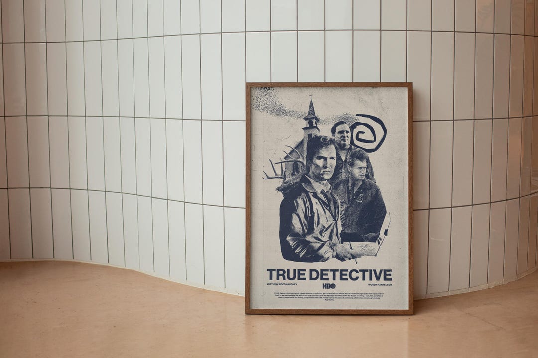 True Detective – TV Show – Print | Art | Poster | A4 A3 A2 - Etsy UK