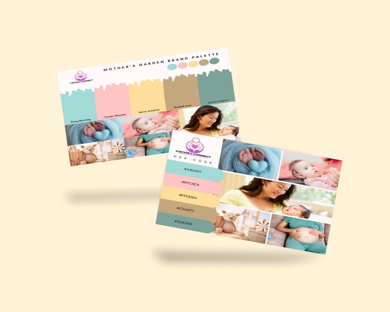 Doula Midwife Lactation Birth Worker Mother's Garden Brand Palette ...