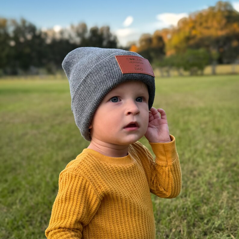Cooler Version of Dad Kids Hat, Custom Beanie, Soft Beanie for Kids ...