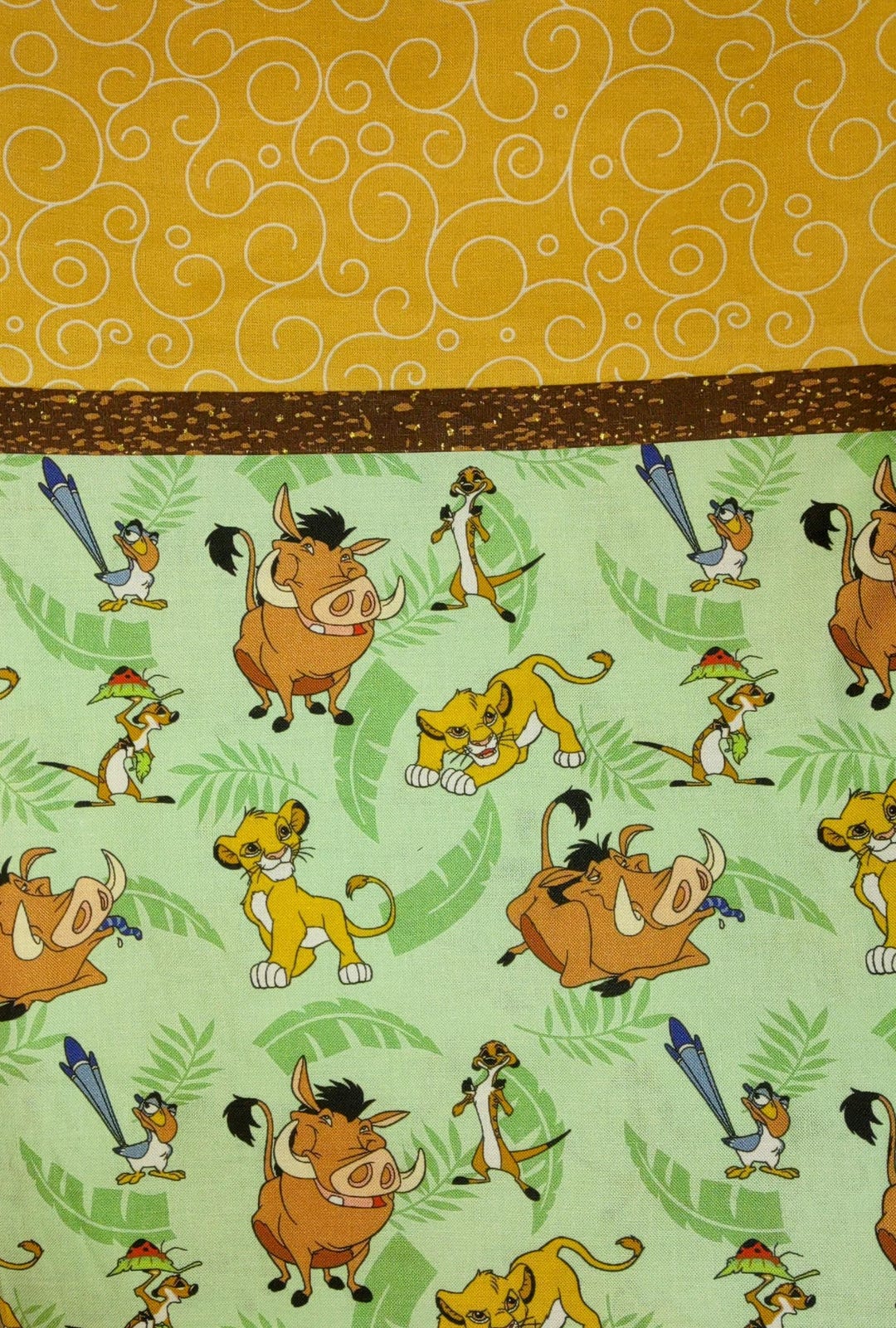 Lion King!!! Simba, Timone and Pumba! Great Kids Bedding! Standard Size ...