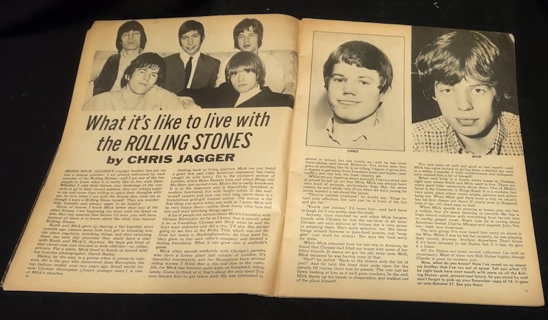 16 Magazine November 1965. Fair Condition. Corners Worn. No Tears or ...