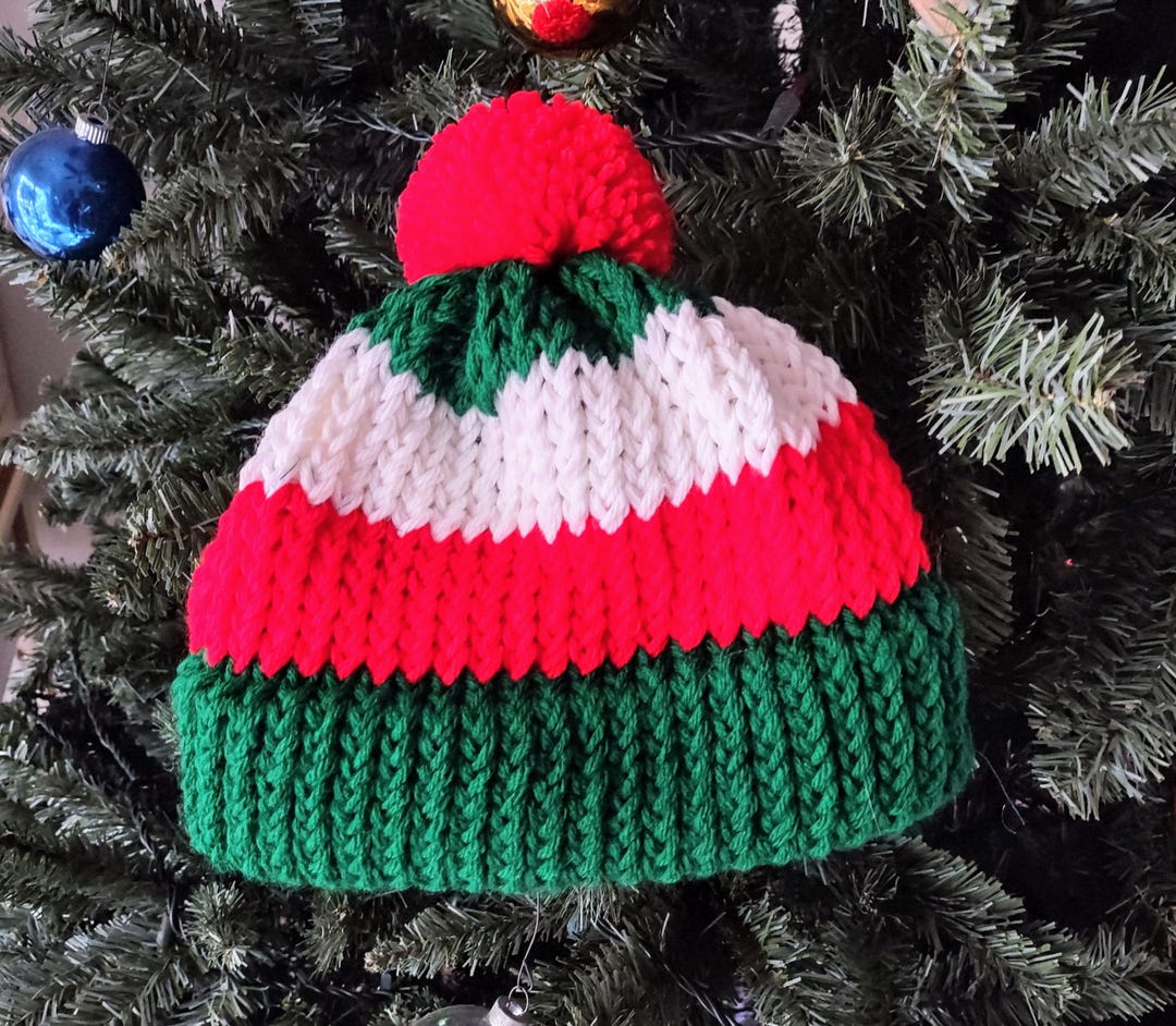 Show Your Christmas Spirit Red and Green Colors Unique, Colorful Hand ...