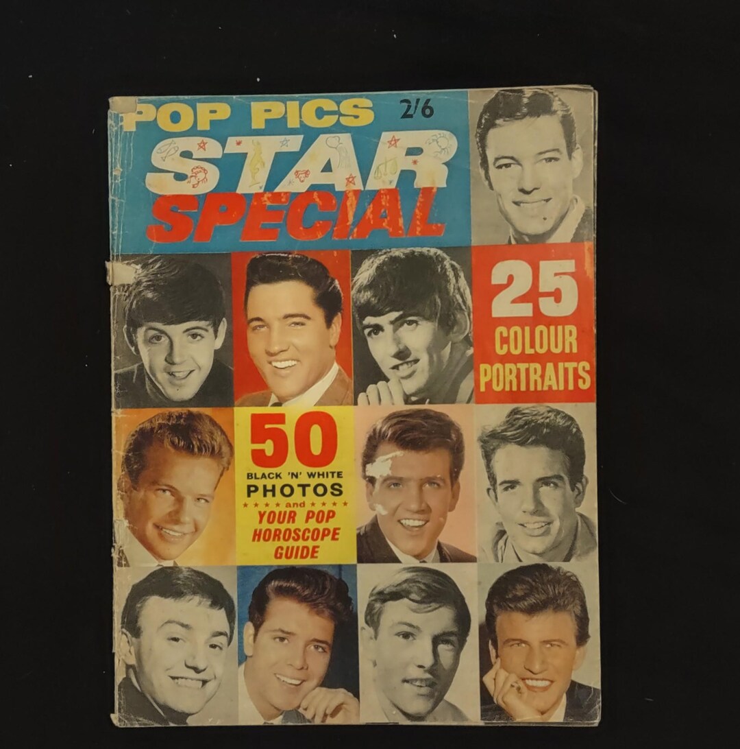 Rare Pop Picks Star Special 1963. English Teen Magazine. Cover Poor All ...