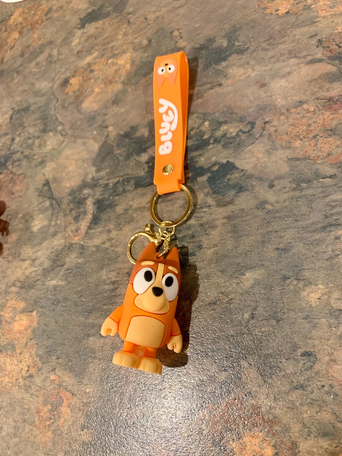 Bluey Bingo Muffin Coco Snickers Rusty Keychain - Etsy