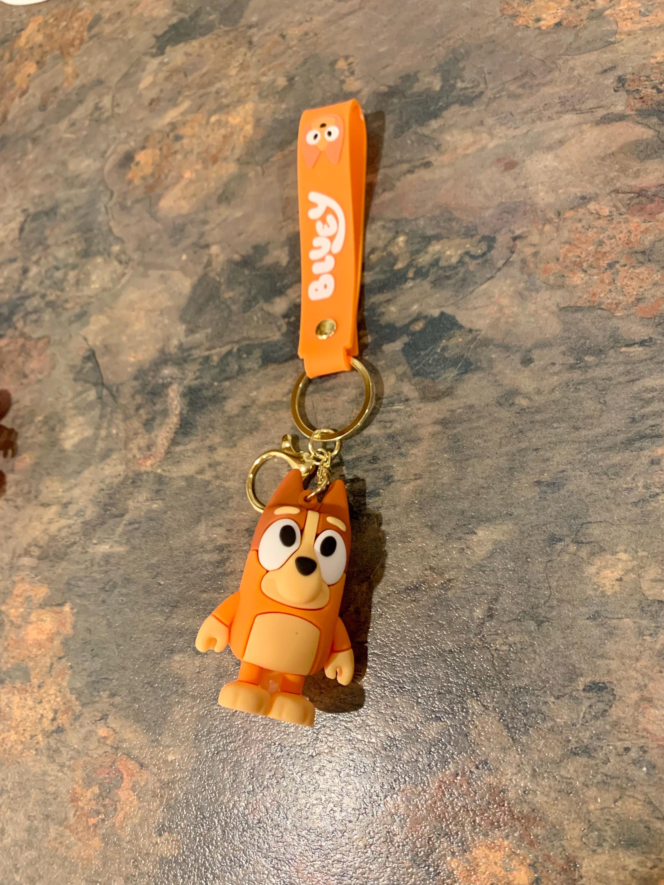 Bluey Bingo Muffin Coco Snickers Rusty Keychain - Etsy