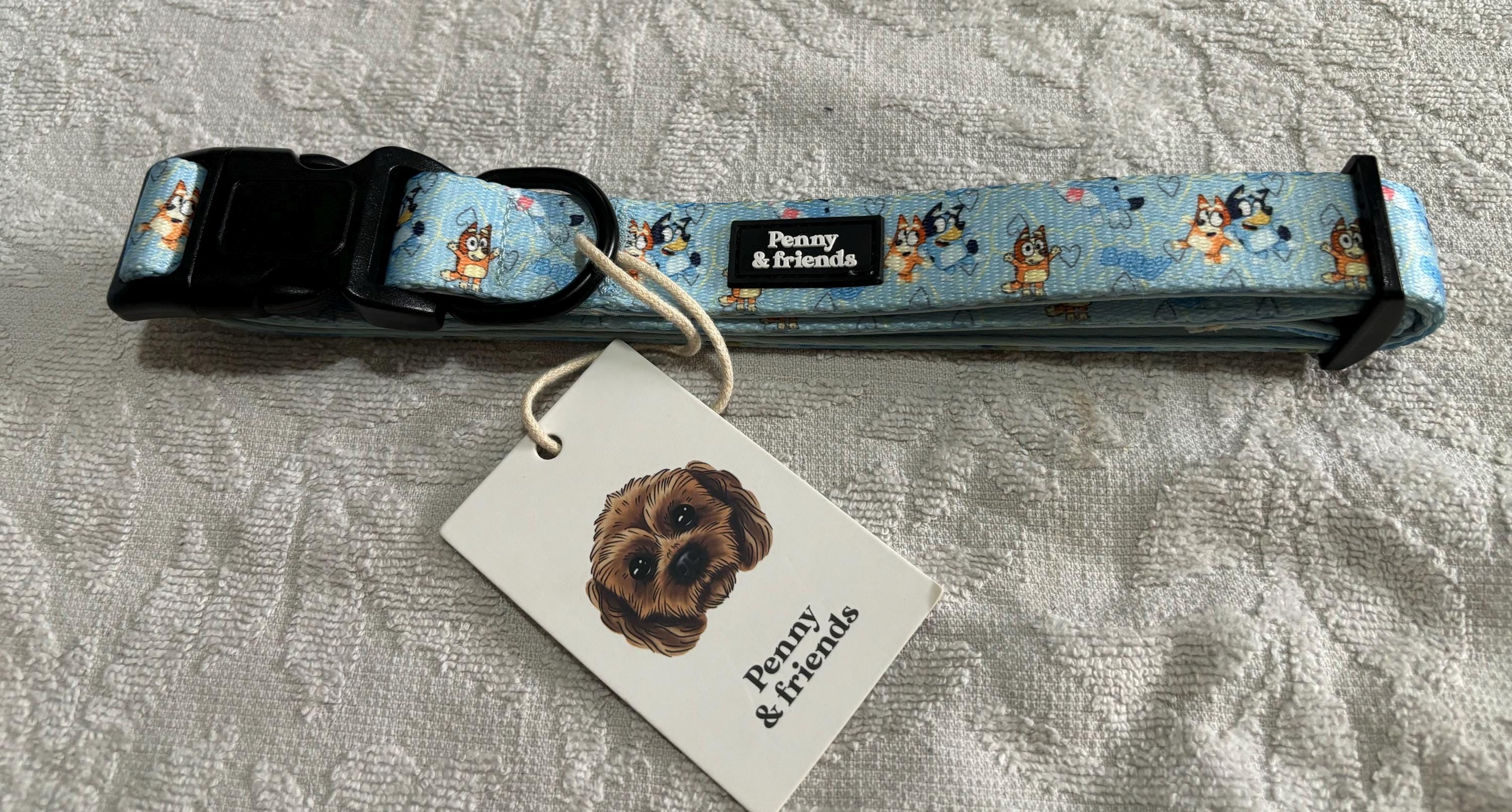 Bluey Dog Collar Adjustable Walking Accessory - Etsy