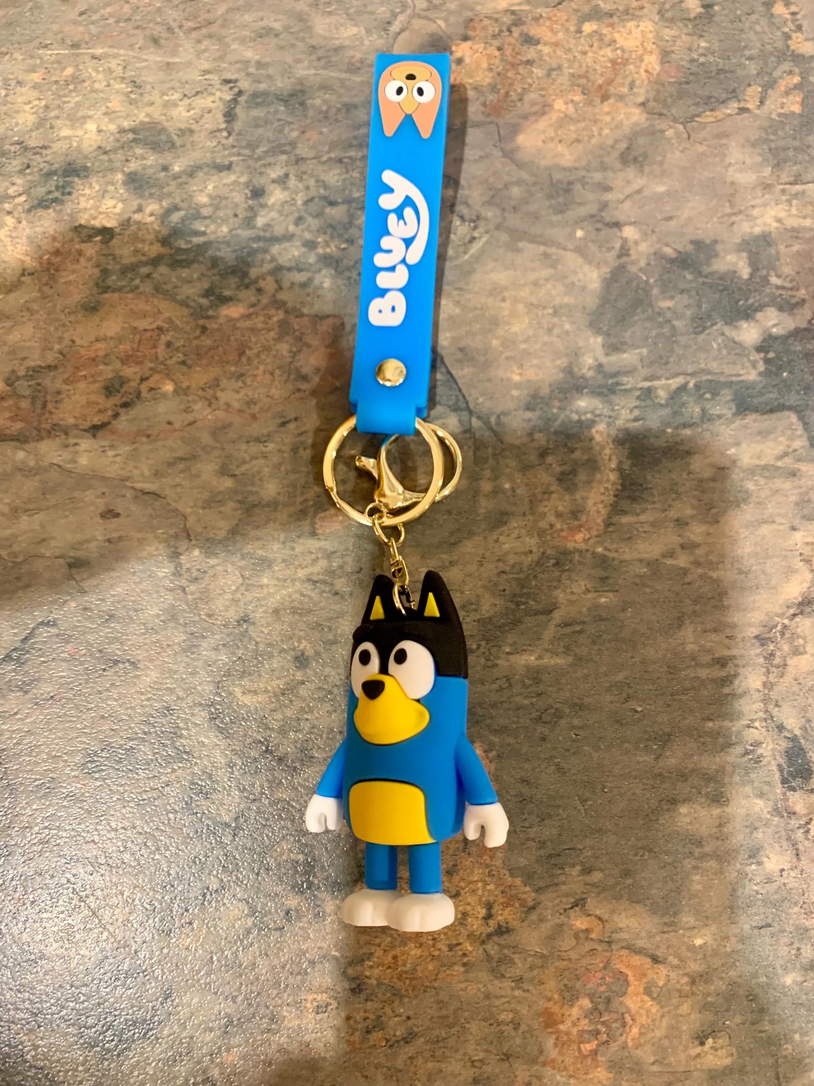 Bluey Bingo Muffin Coco Snickers Rusty Keychain - Etsy