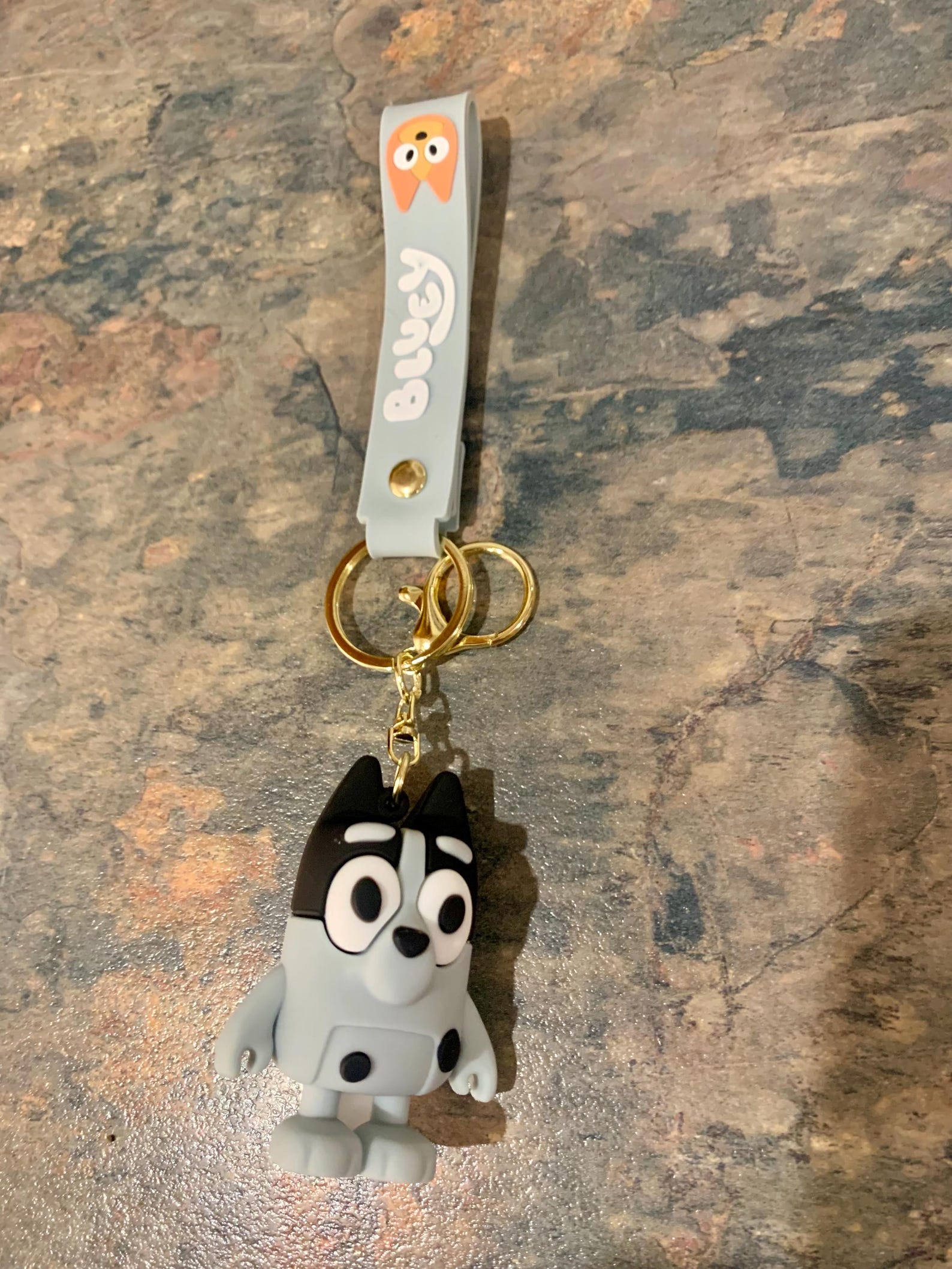 Bluey Bingo Muffin Coco Snickers Rusty Keychain - Etsy