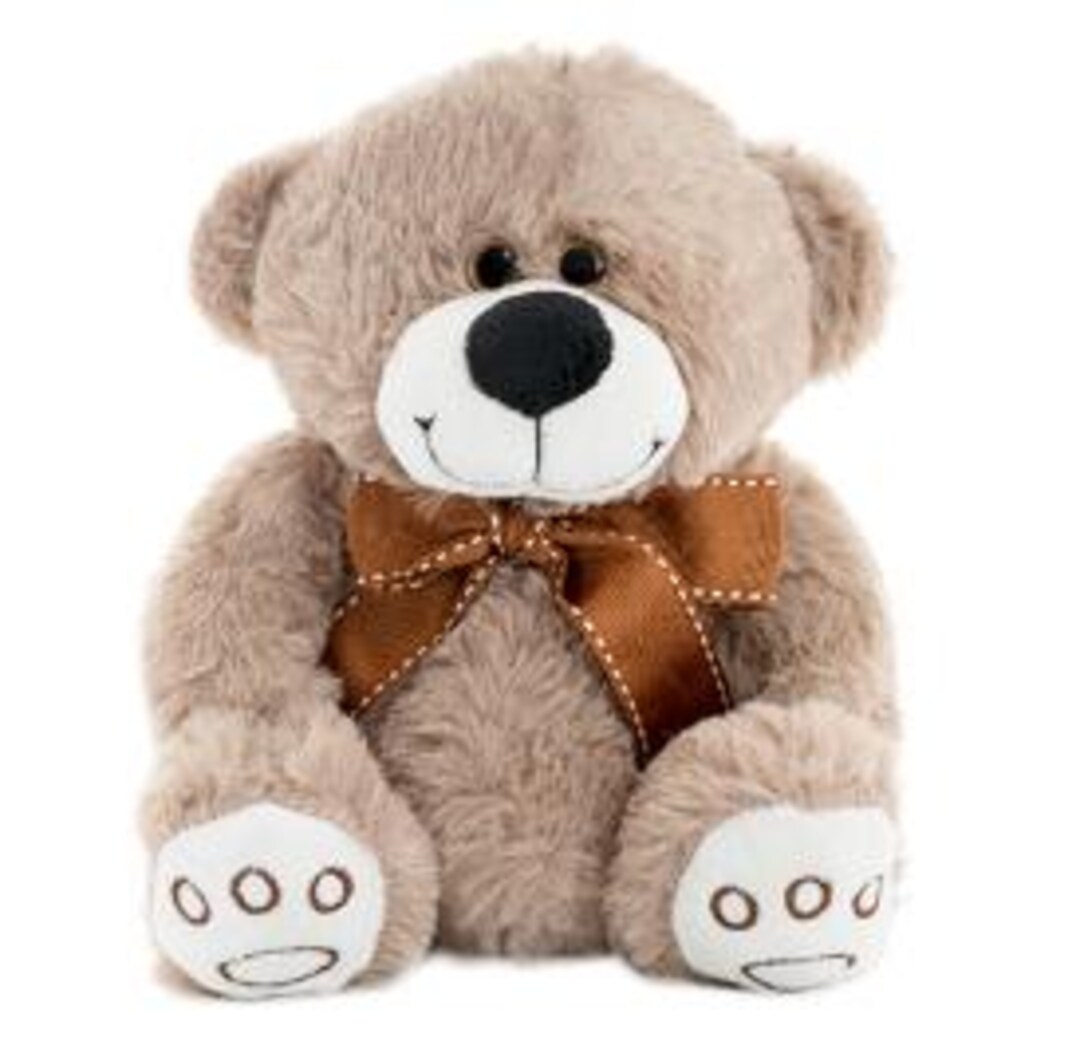 Cute Brown Bear - Bows - Etsy