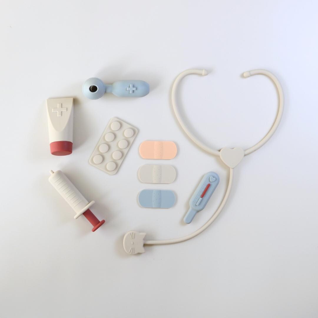 Mini Doctor Kit for Kids Ages 3 4 5 6 Years Old, Pretend Medical ...