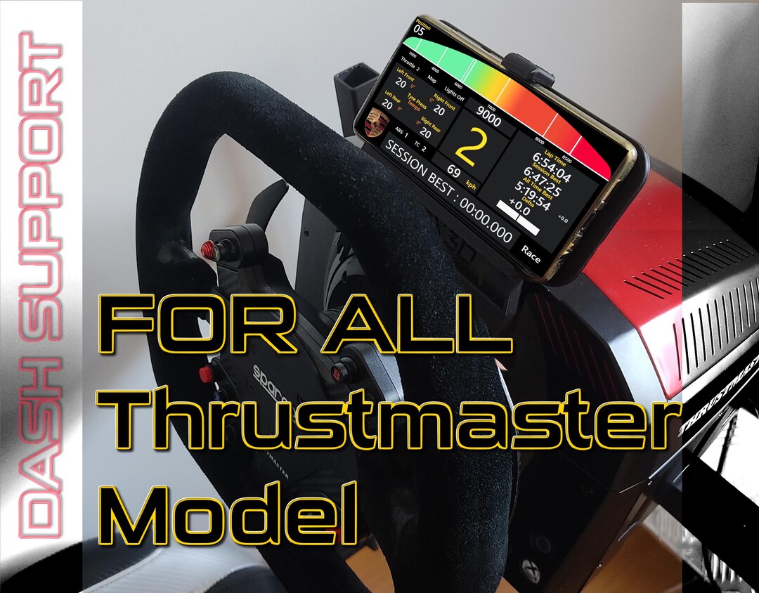 THRUSTMASTER Dashboard Clamp for T300 T150 T248 T128 T818 Ts Pc Xw ...