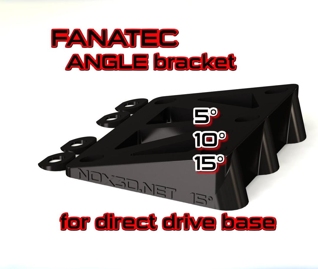 FANATEC DD 1-2 / Csl DD Dd+ Pro Support Angled Fix Bracket Mounted ...
