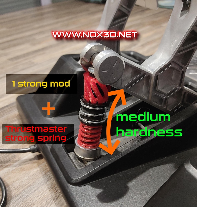 NEW Thrustmaster T-LCM Brake MODS Tlcm Rubber Strong Upgrade Loadcell ...