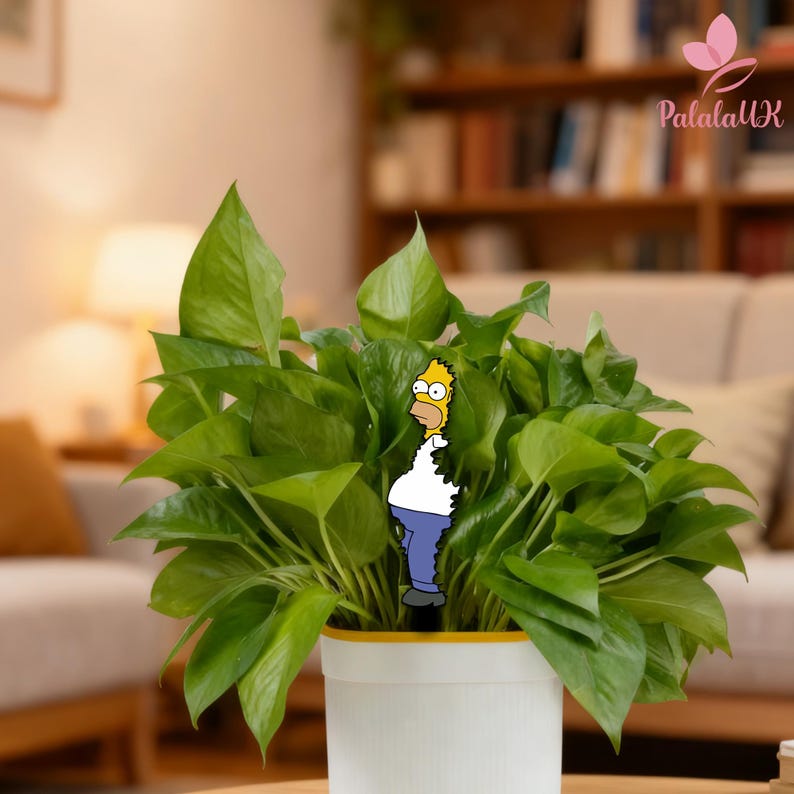 Homer Simpson Bush Meme Christmas Tree Decor, the Simpsons Themed ...