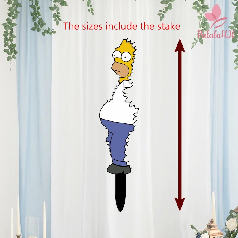 Homer Simpson Bush Meme Christmas Tree Decor, the Simpsons Themed ...