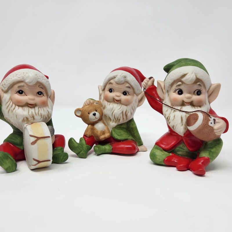Homco Elves - Etsy