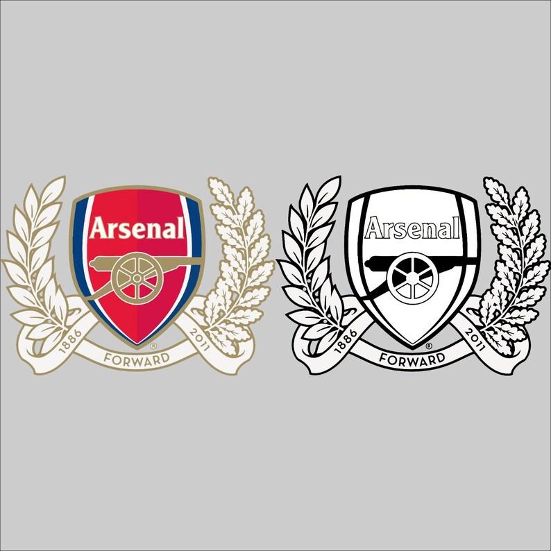 Arsenal Football Logo svg-png-pdf Tshirt Shirt Hoodie Cupa Stickers ...