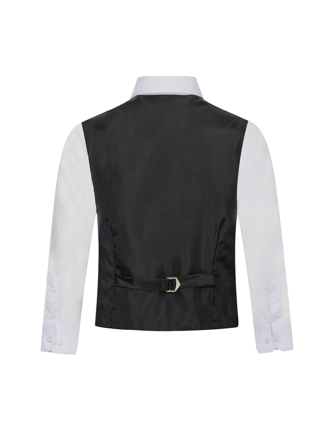 Dusty Blue Ring Bearer Vest Set – Boys Wedding Vest With Bow Tie ...