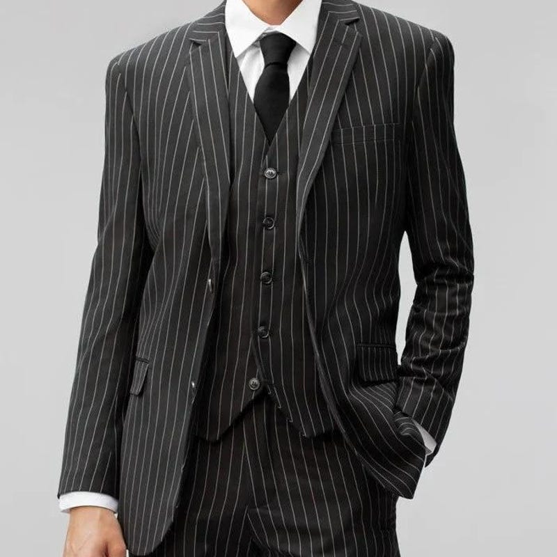 White Three Piece Suit Men - Etsy